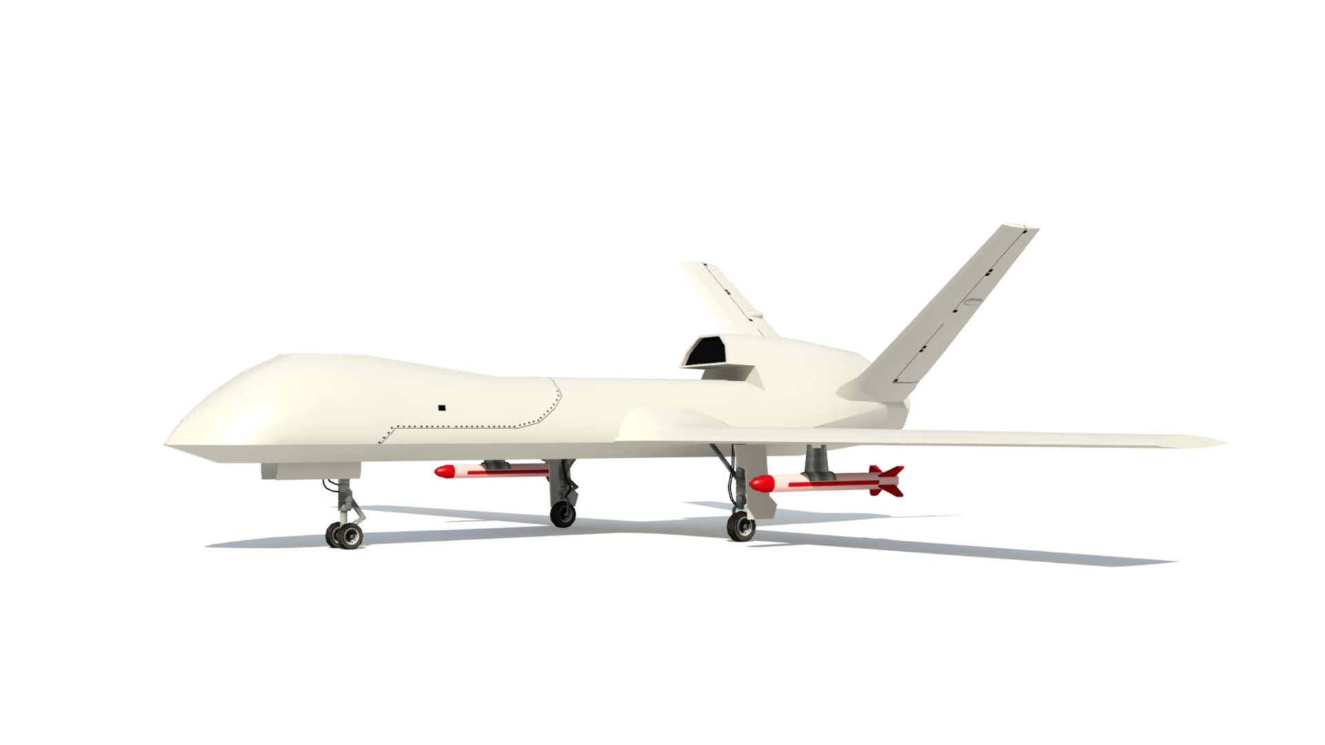 Chinese Wj700 Drone 3D Model - TurboSquid 1899511