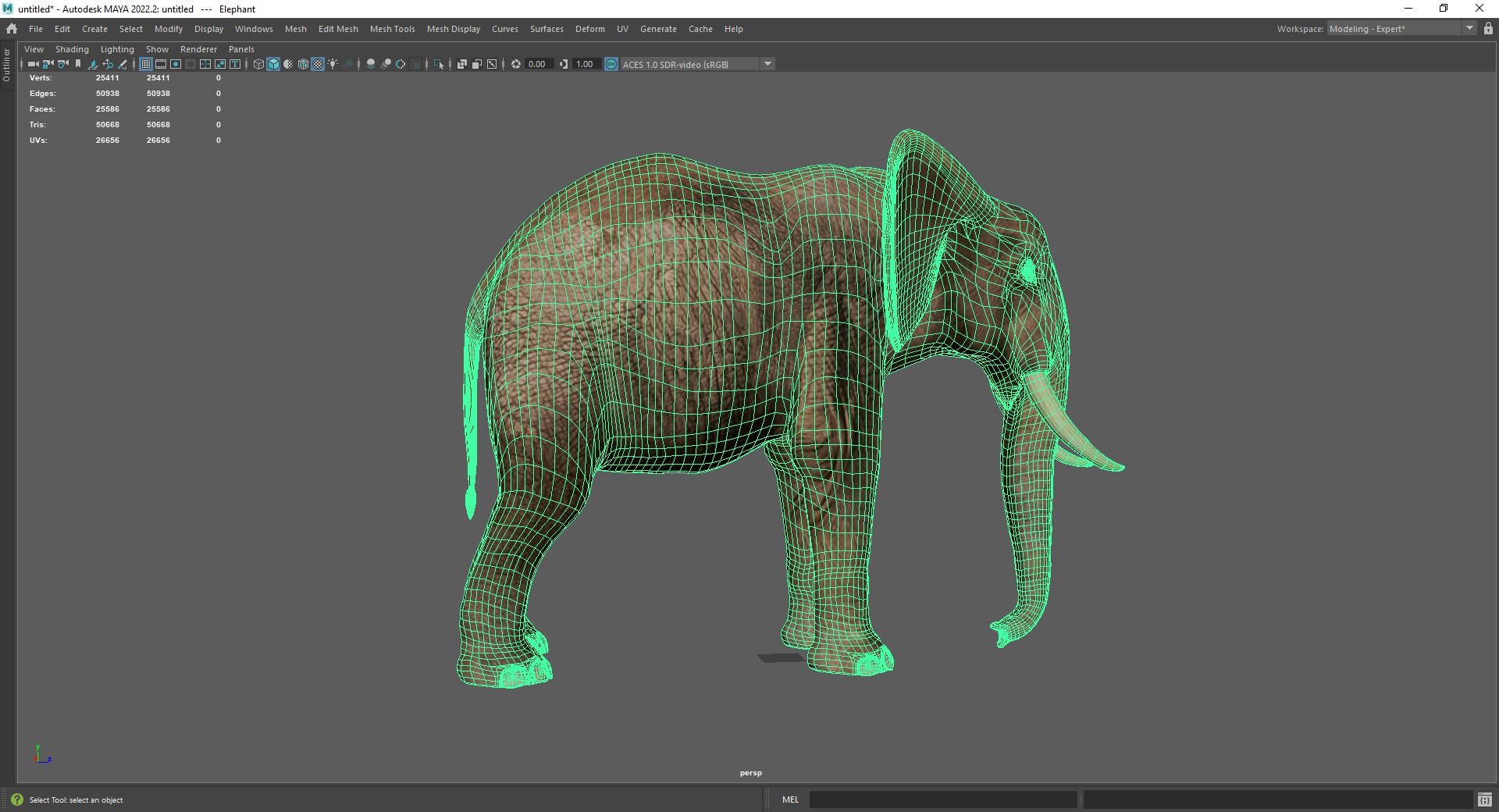 Free Elephant Free Elegance Safari Free Low-poly 3D Model 3D Model ...