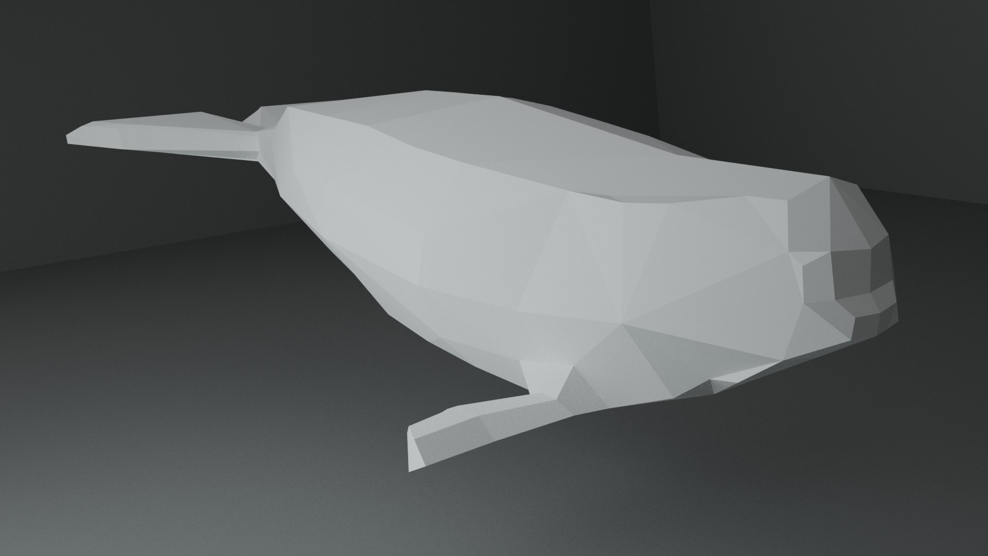 3D Beluga Low Poly - TurboSquid 2264581