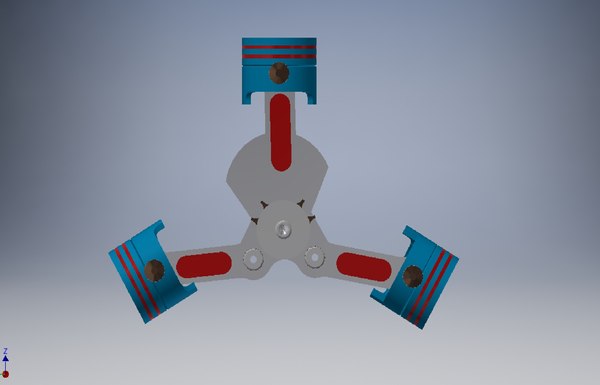 Radial Engine 3D model 3D model - TurboSquid 1988376