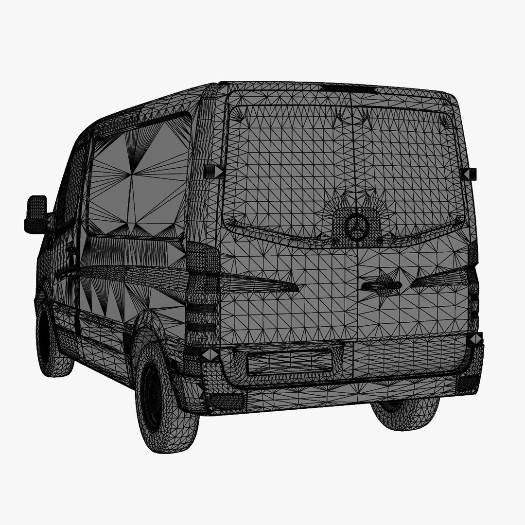 3d Lwo Sprinter Panel Van 2012