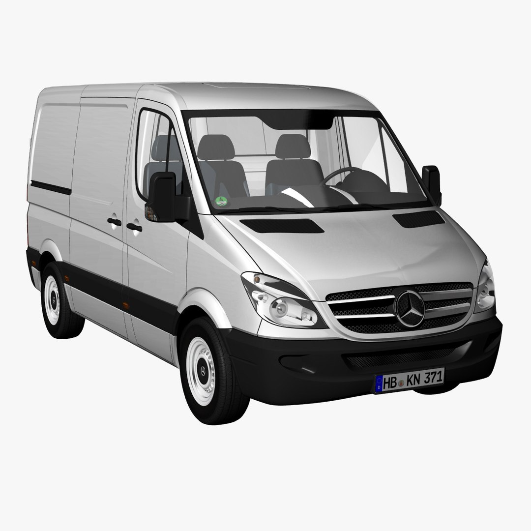 3d Lwo Sprinter Panel Van 2012