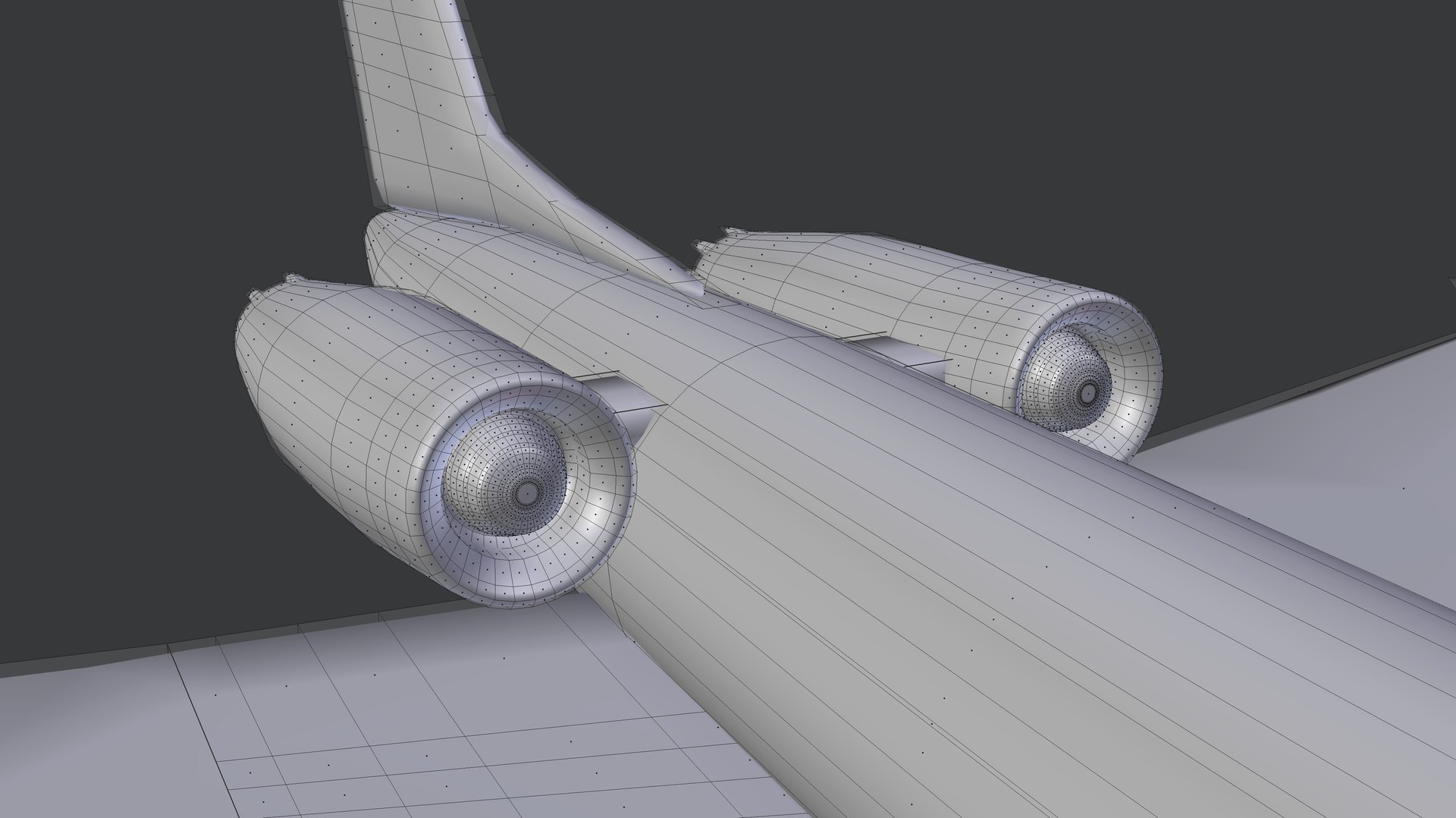 Airplane Black Generic Aircraft 3D Model - TurboSquid 1406270