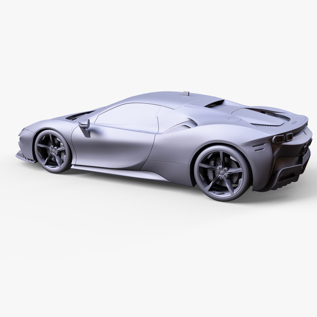 Supercar SF90 Stradale 3D Model - TurboSquid 2188942