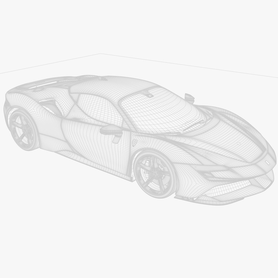 Supercar SF90 Stradale 3D Model - TurboSquid 2188942