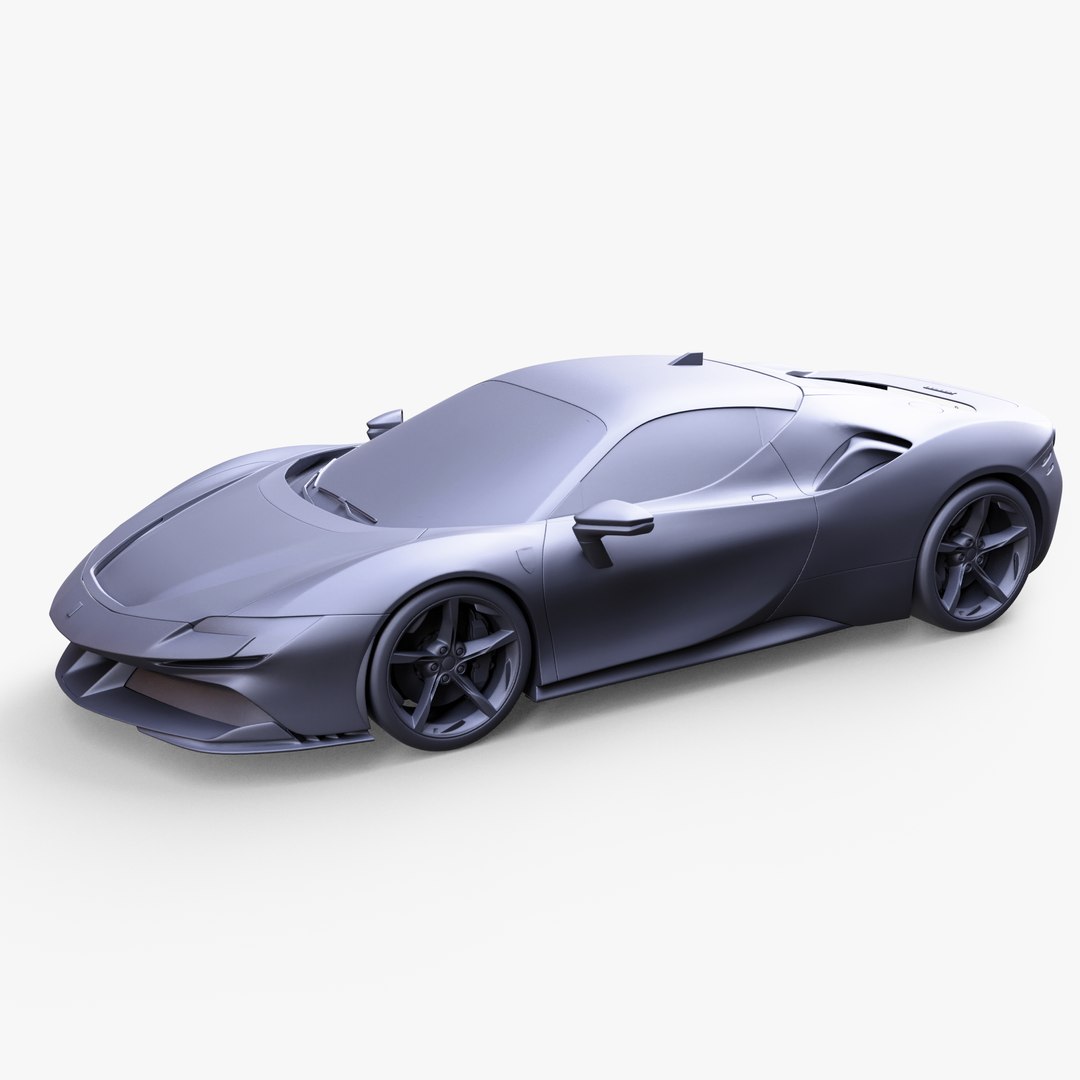 Supercar SF90 Stradale 3D Model - TurboSquid 2188942