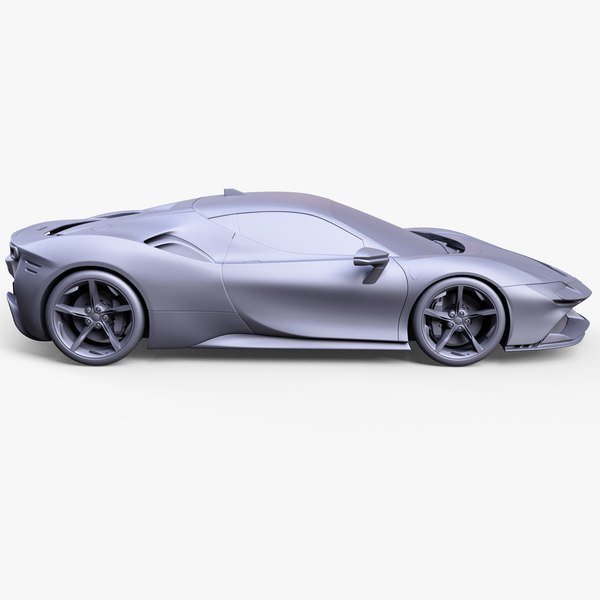 modelo 3d Superdeportivo SF90 Stradale - TurboSquid 2188942