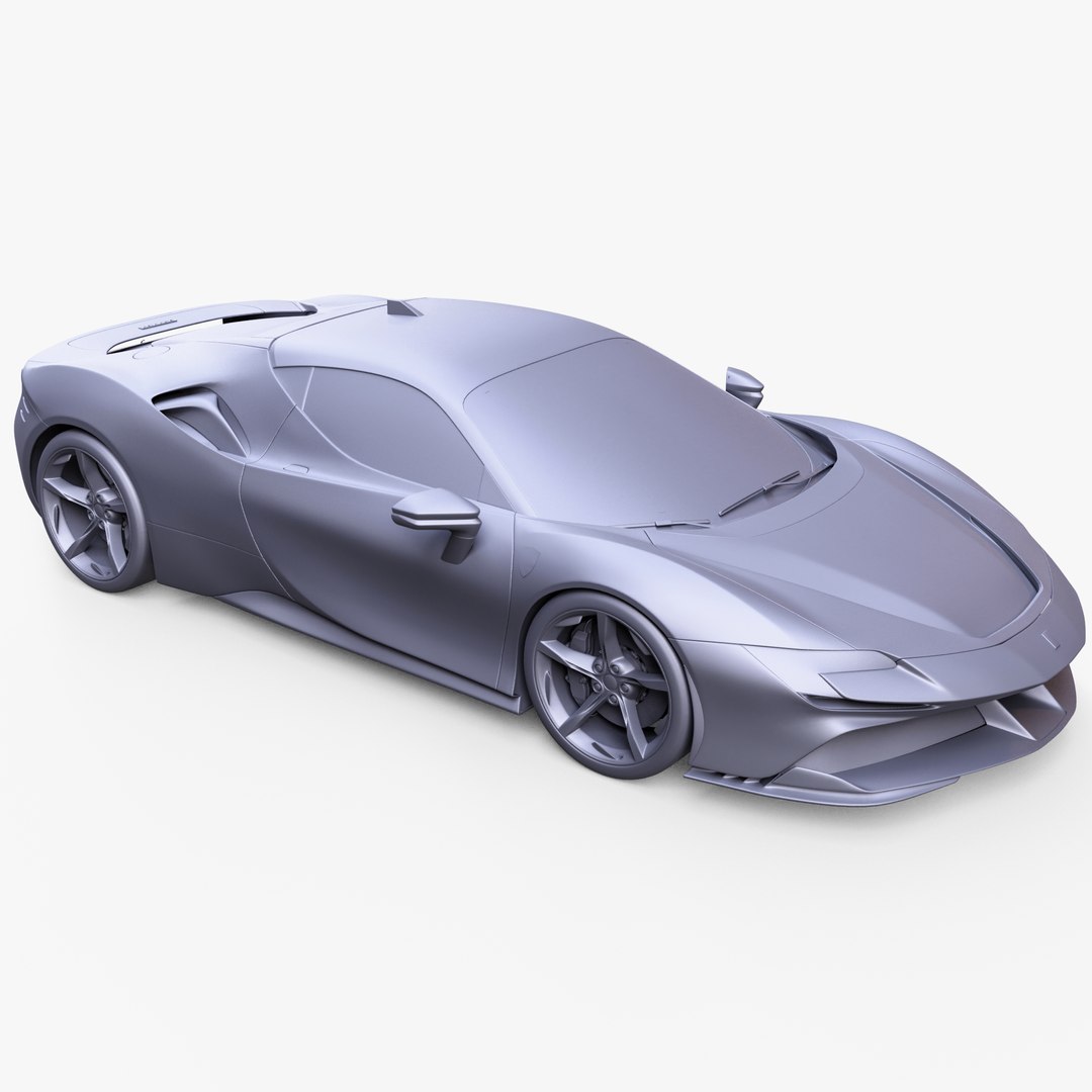 Supercar SF90 Stradale 3D Model - TurboSquid 2188942