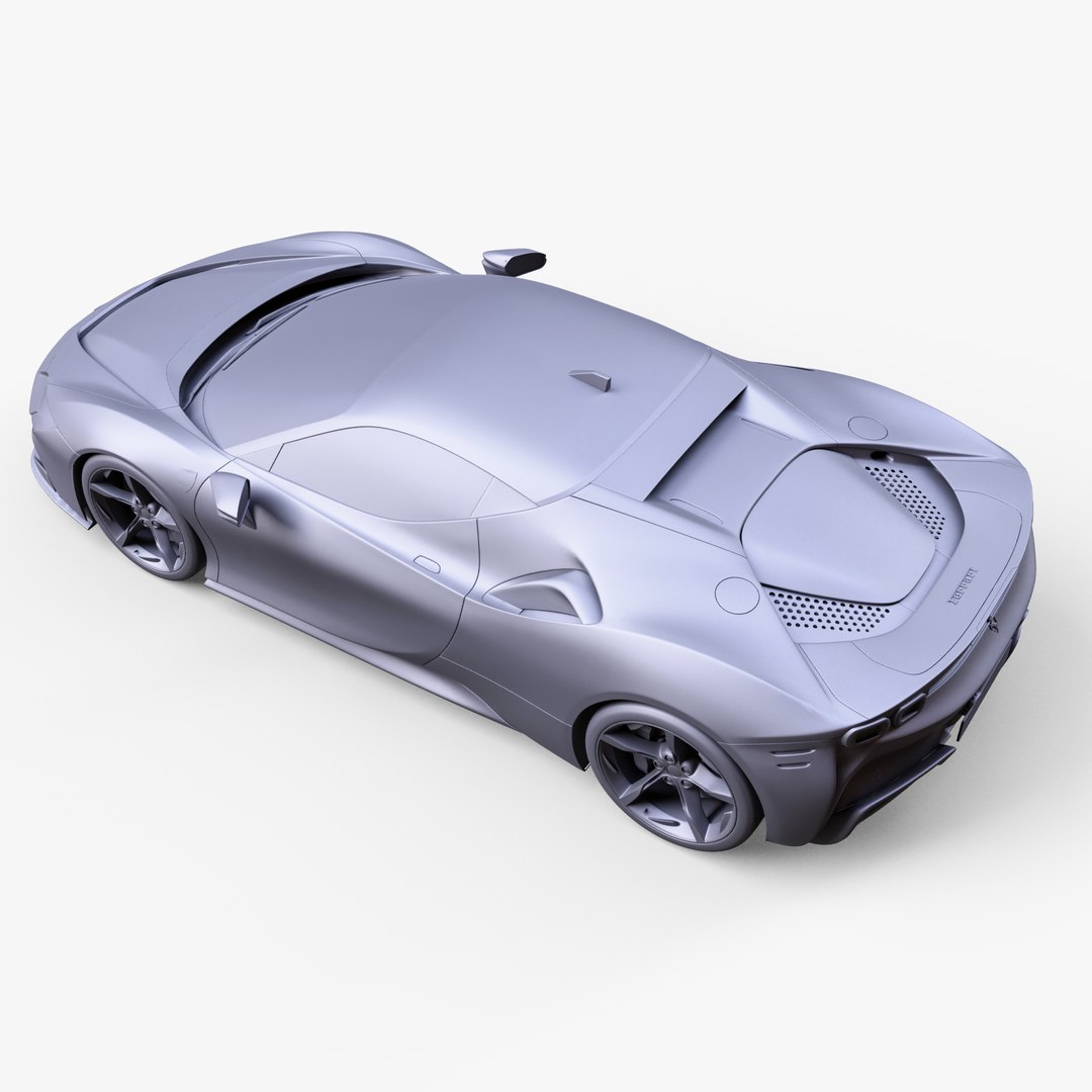 Supercar SF90 Stradale 3D Model - TurboSquid 2188942