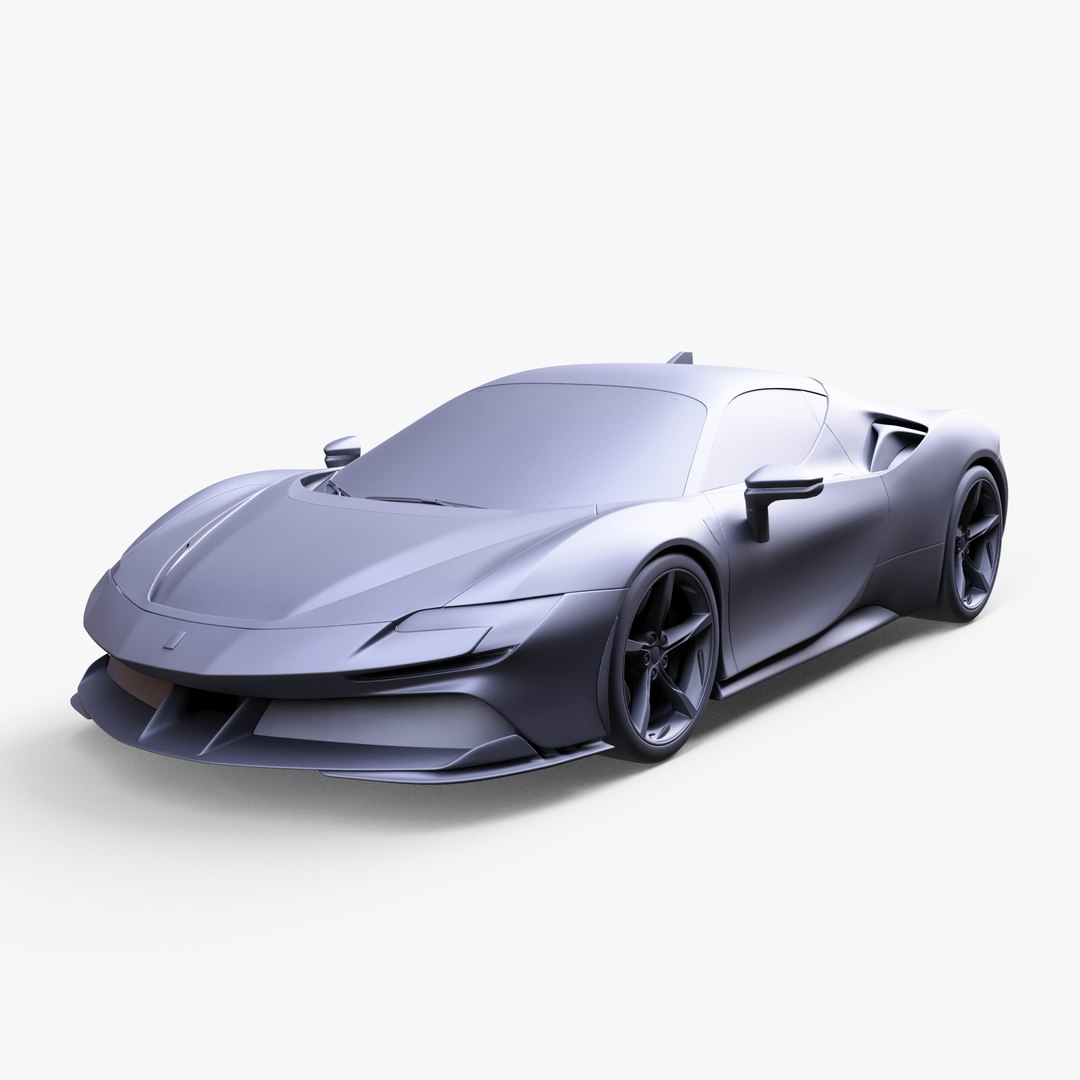 Supercar SF90 Stradale 3D Model - TurboSquid 2188942