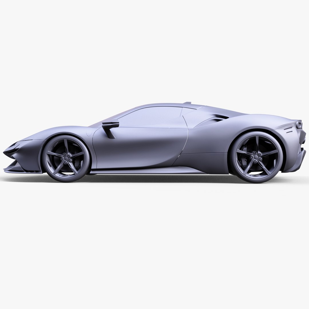Supercar SF90 Stradale 3D Model - TurboSquid 2188942