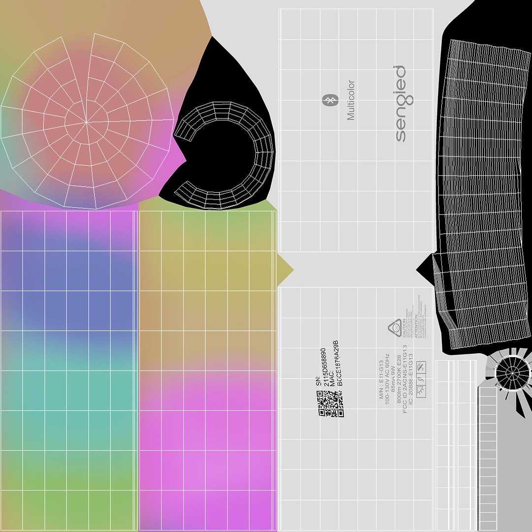3D Smart Light Bulb Light RGB Model - TurboSquid 1944788