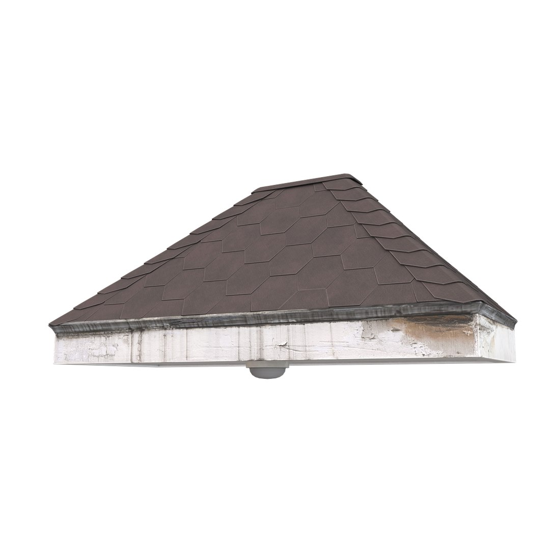 Game Ready Old Villar Porch Roof 3D - TurboSquid 2076800