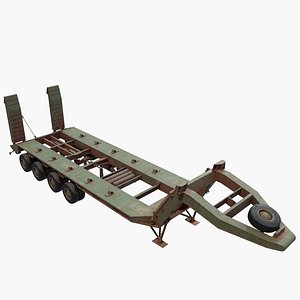 Military Trailer 3D Models for Download | TurboSquid
