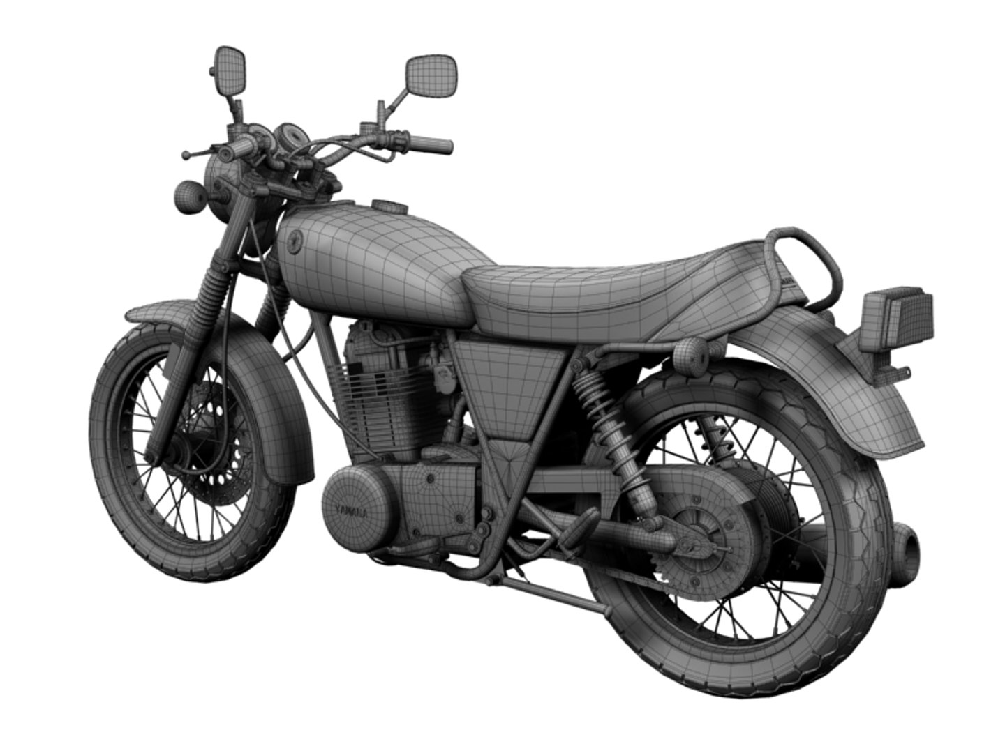 Yamaha Sr400 2015 Dxf