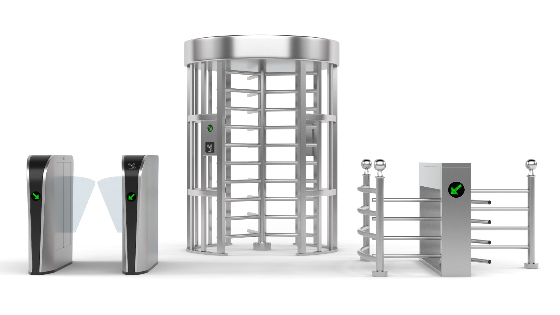 3D Turnstile Collection Model - TurboSquid 1820962