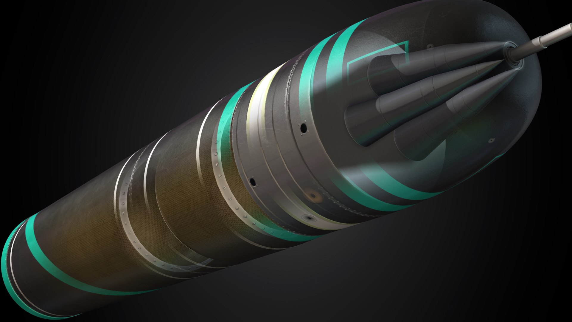 3D M51 Missile Model - TurboSquid 2296708