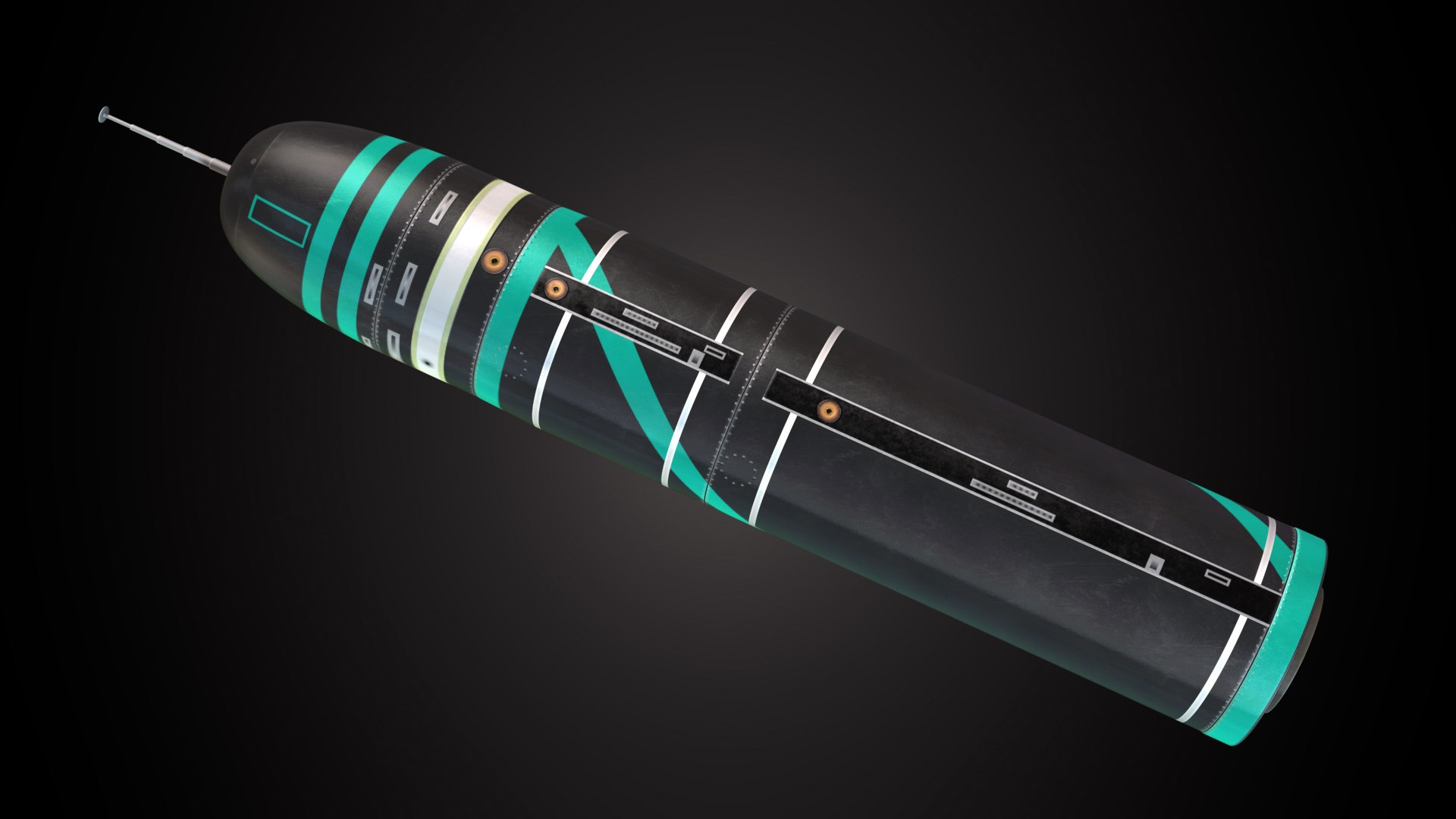 3D M51 Missile Model - TurboSquid 2296708