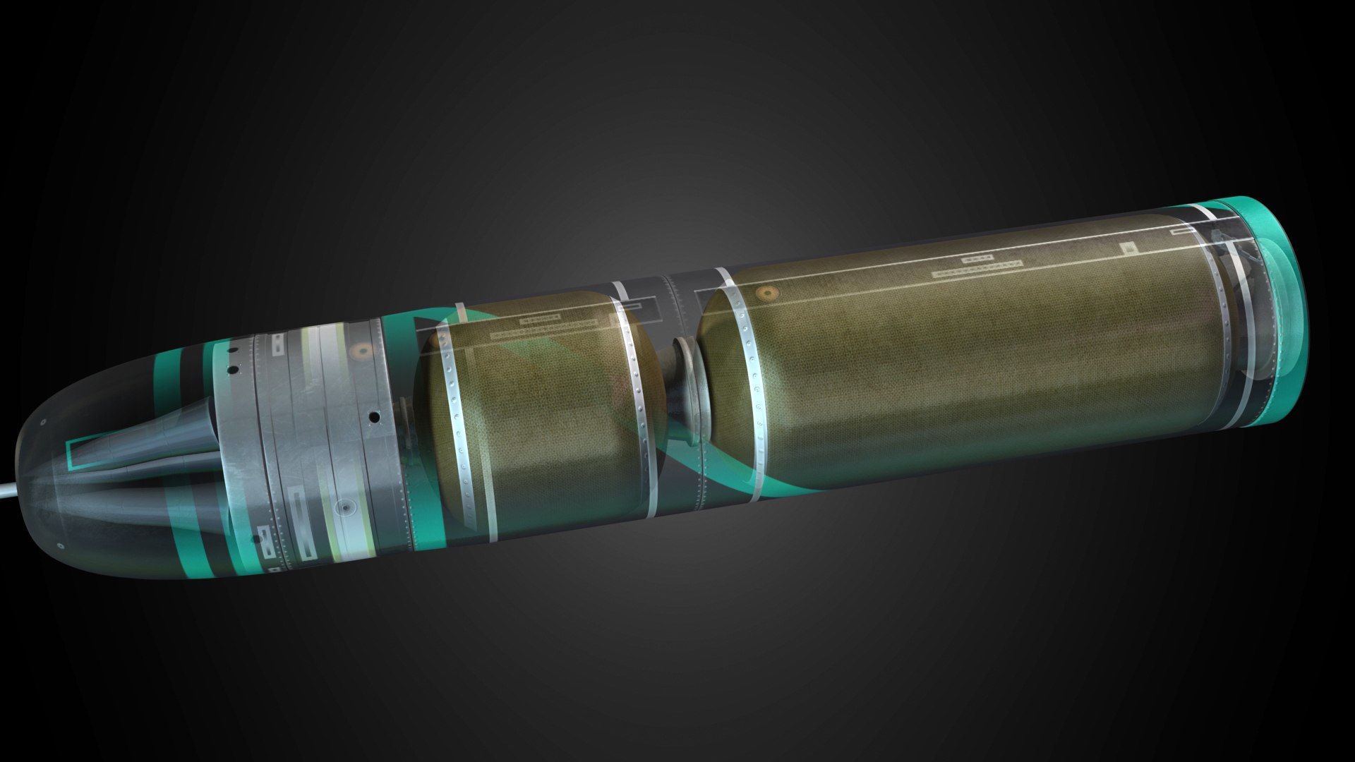 3D M51 Missile Model - TurboSquid 2296708