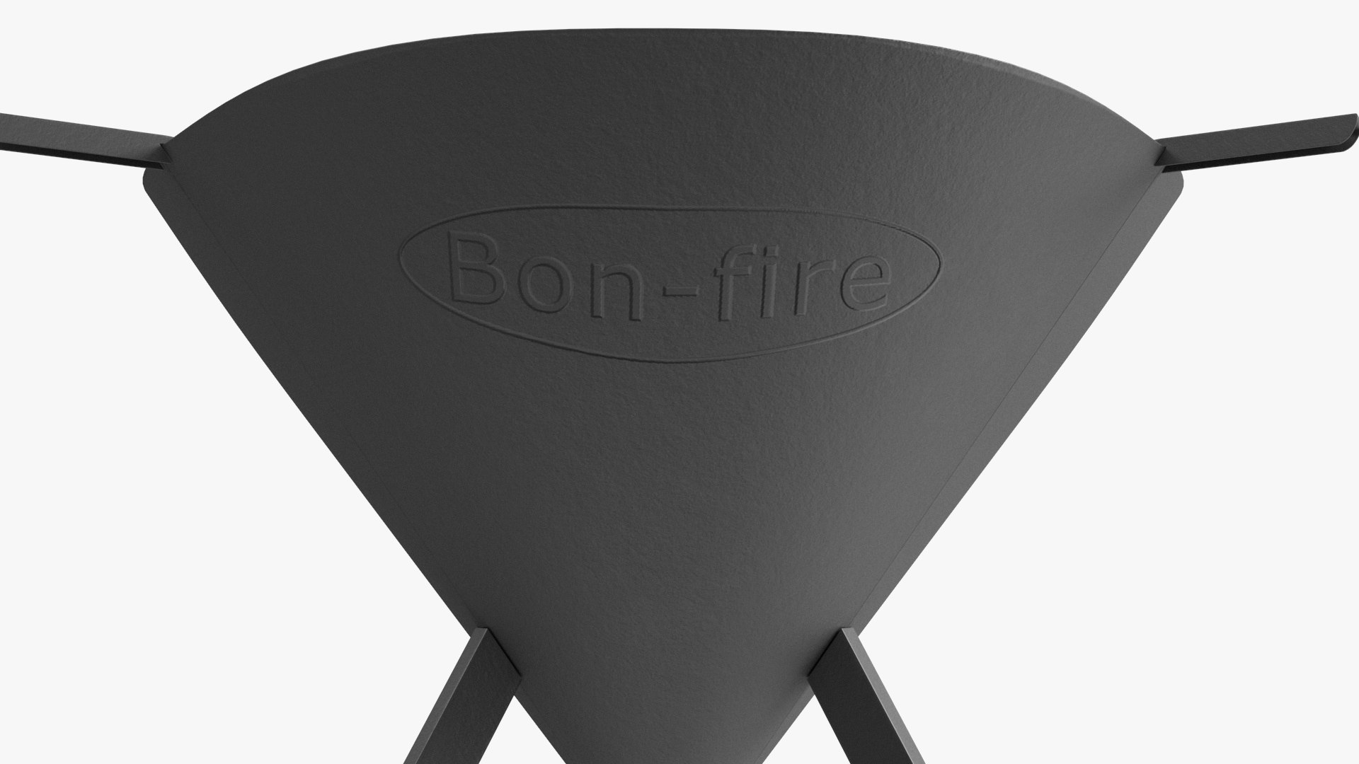 3D Bonfire Fire Pit Cone Metal Black - TurboSquid 2138057