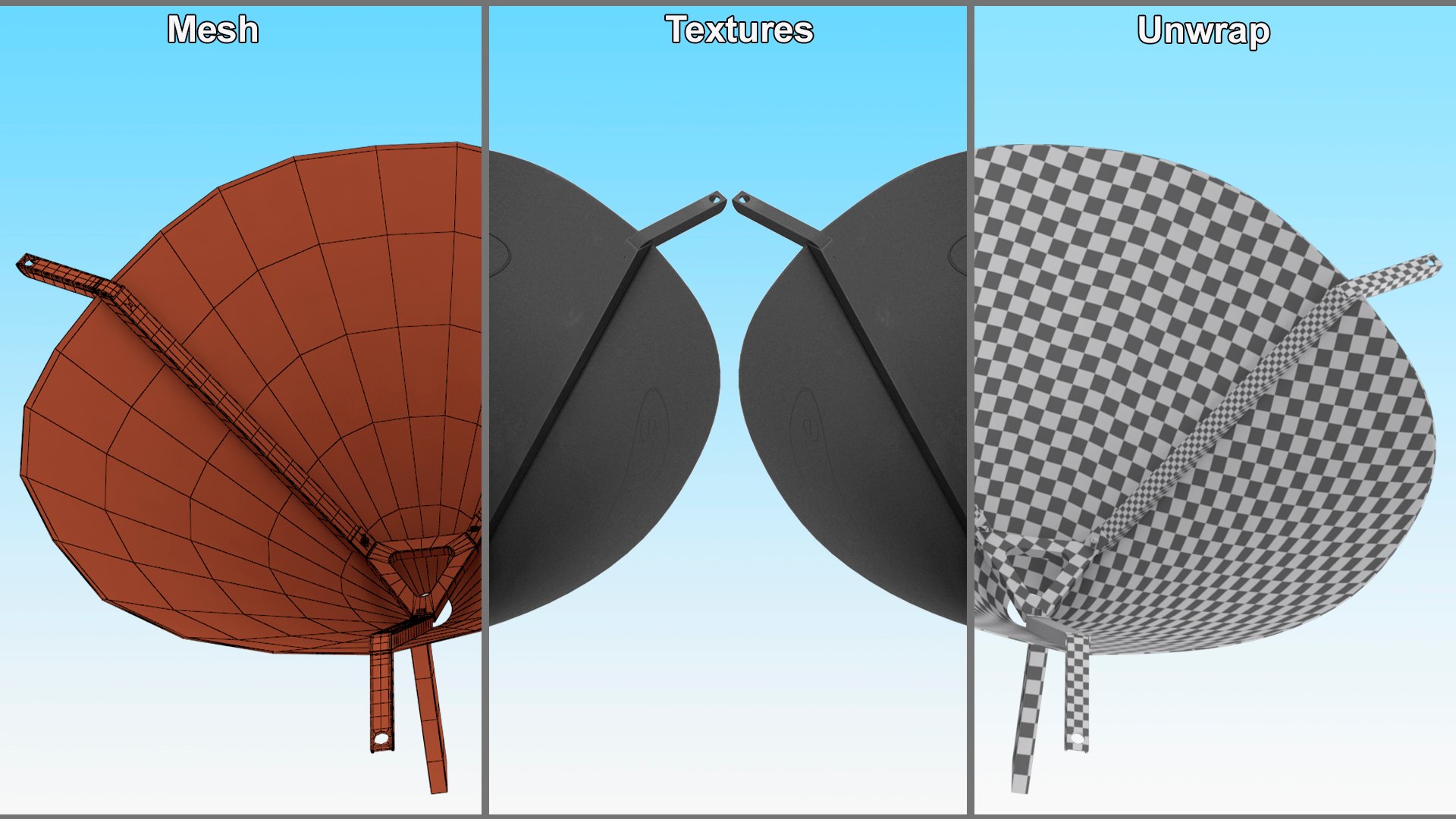 3D Bonfire Fire Pit Cone Metal Black - TurboSquid 2138057