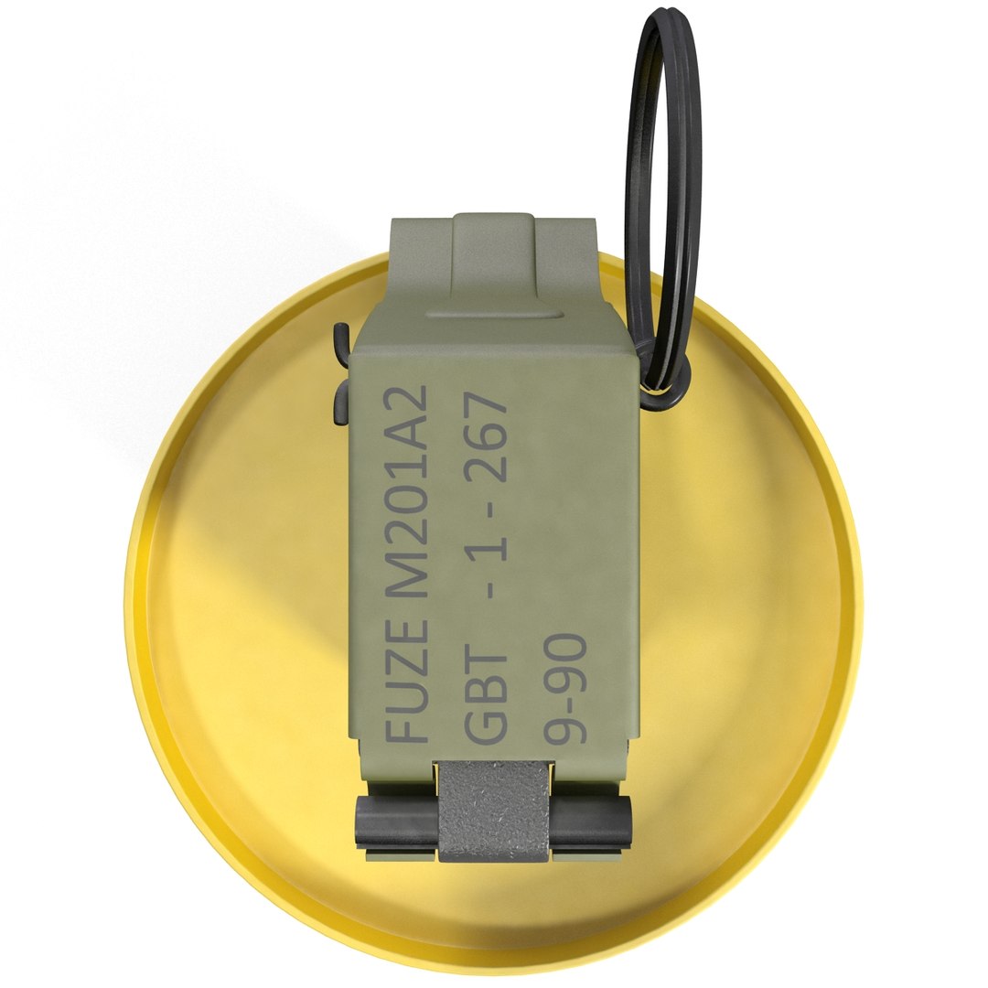 M18 Smoke Grenade 3d Model