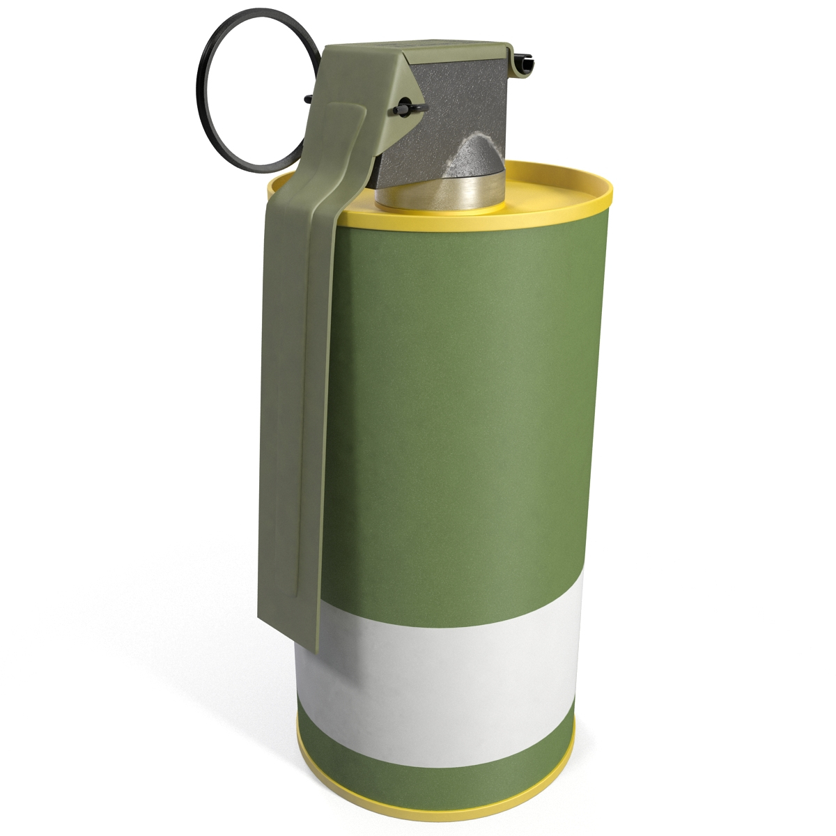 m18 smoke grenade 3d model