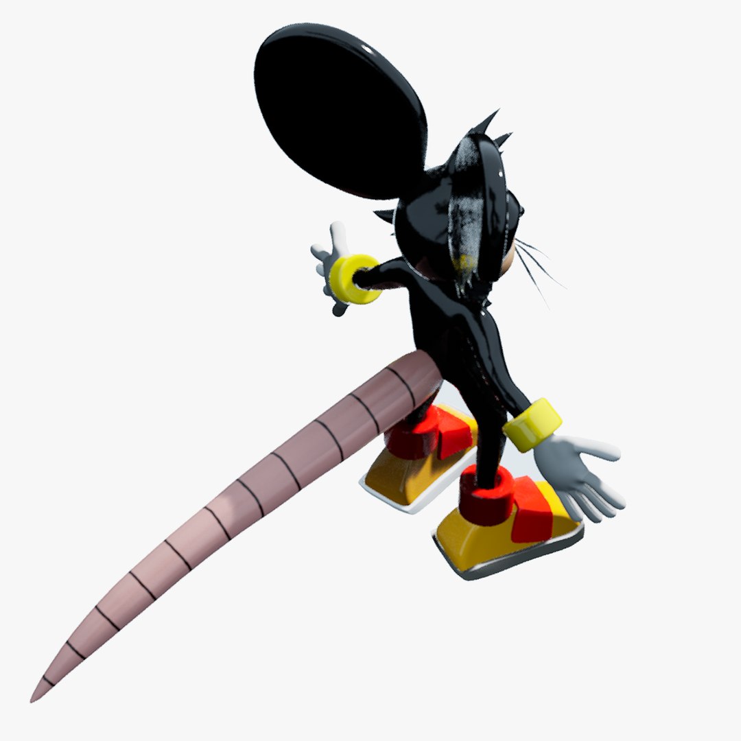 Edgy Mouse 3D model - TurboSquid 1899894