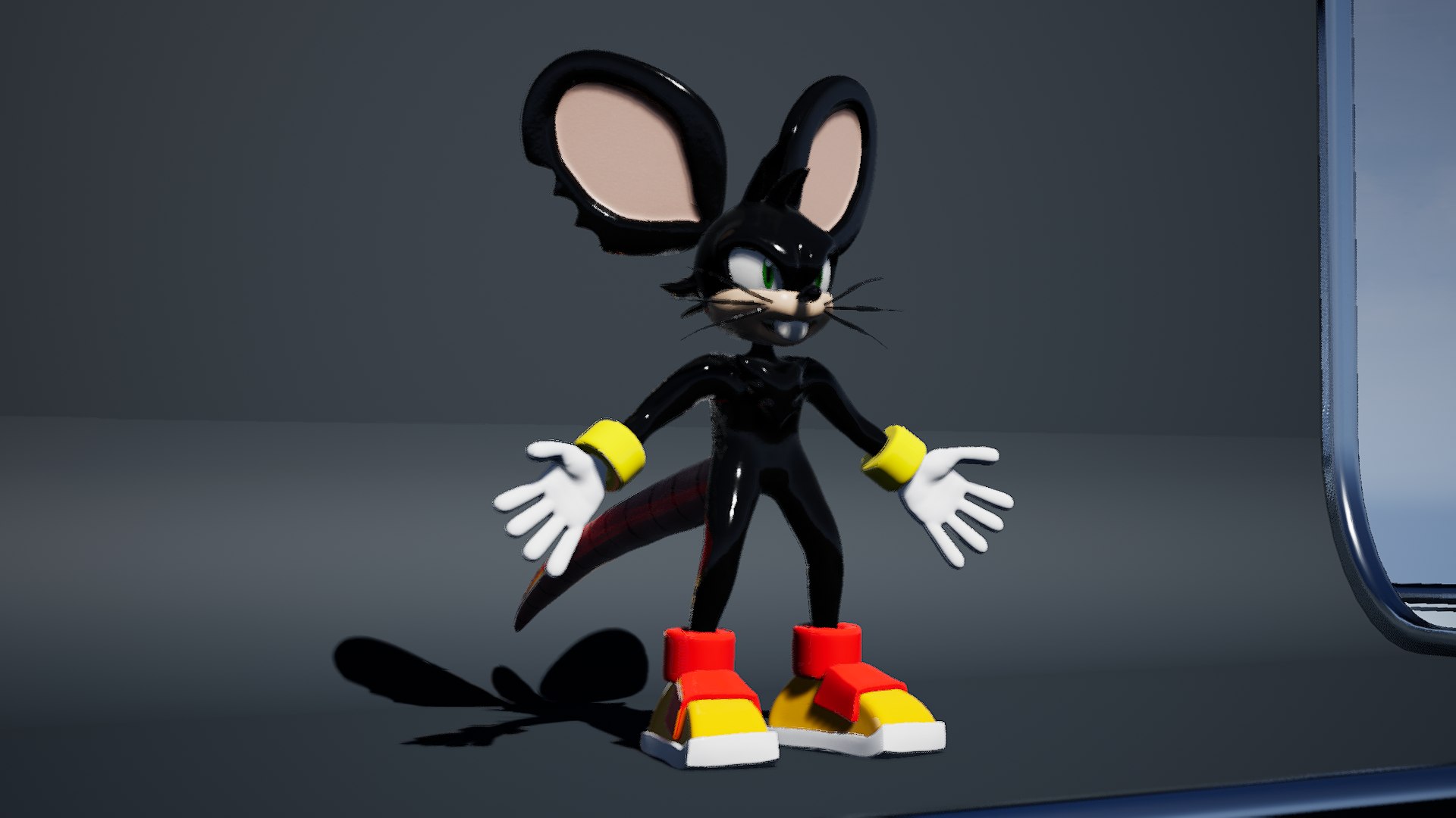 Edgy Mouse 3D model - TurboSquid 1899894