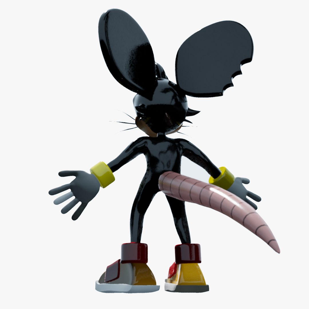 Edgy Mouse 3D model - TurboSquid 1899894