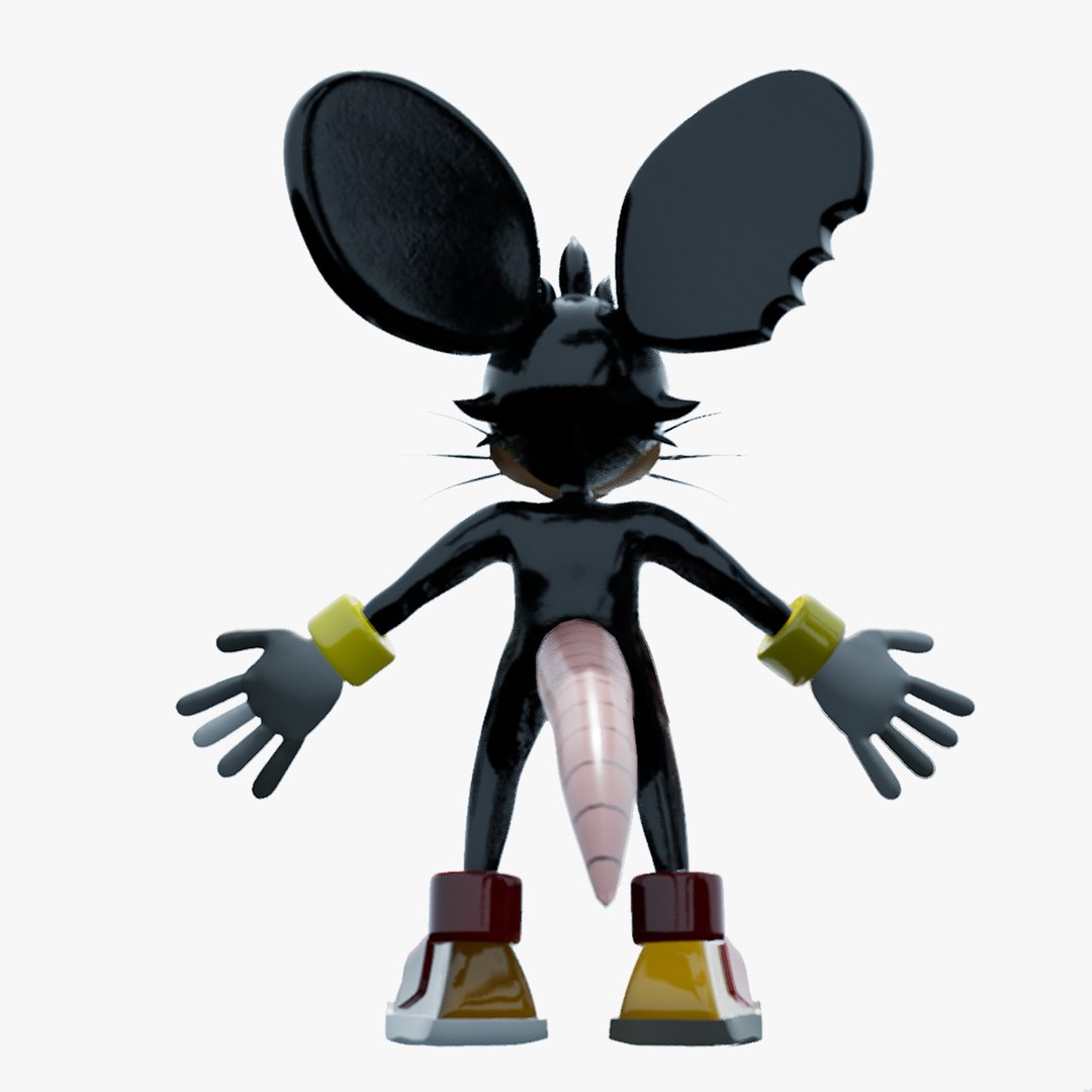 Edgy Mouse 3D model - TurboSquid 1899894