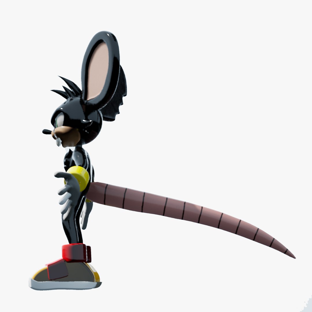 Edgy Mouse 3D model - TurboSquid 1899894