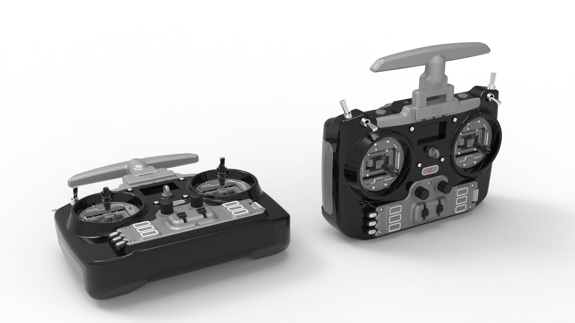 Remote RC Plane 3D Model - TurboSquid 2236343