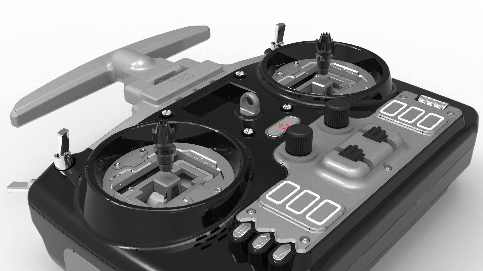 Remote RC Plane 3D Model - TurboSquid 2236343