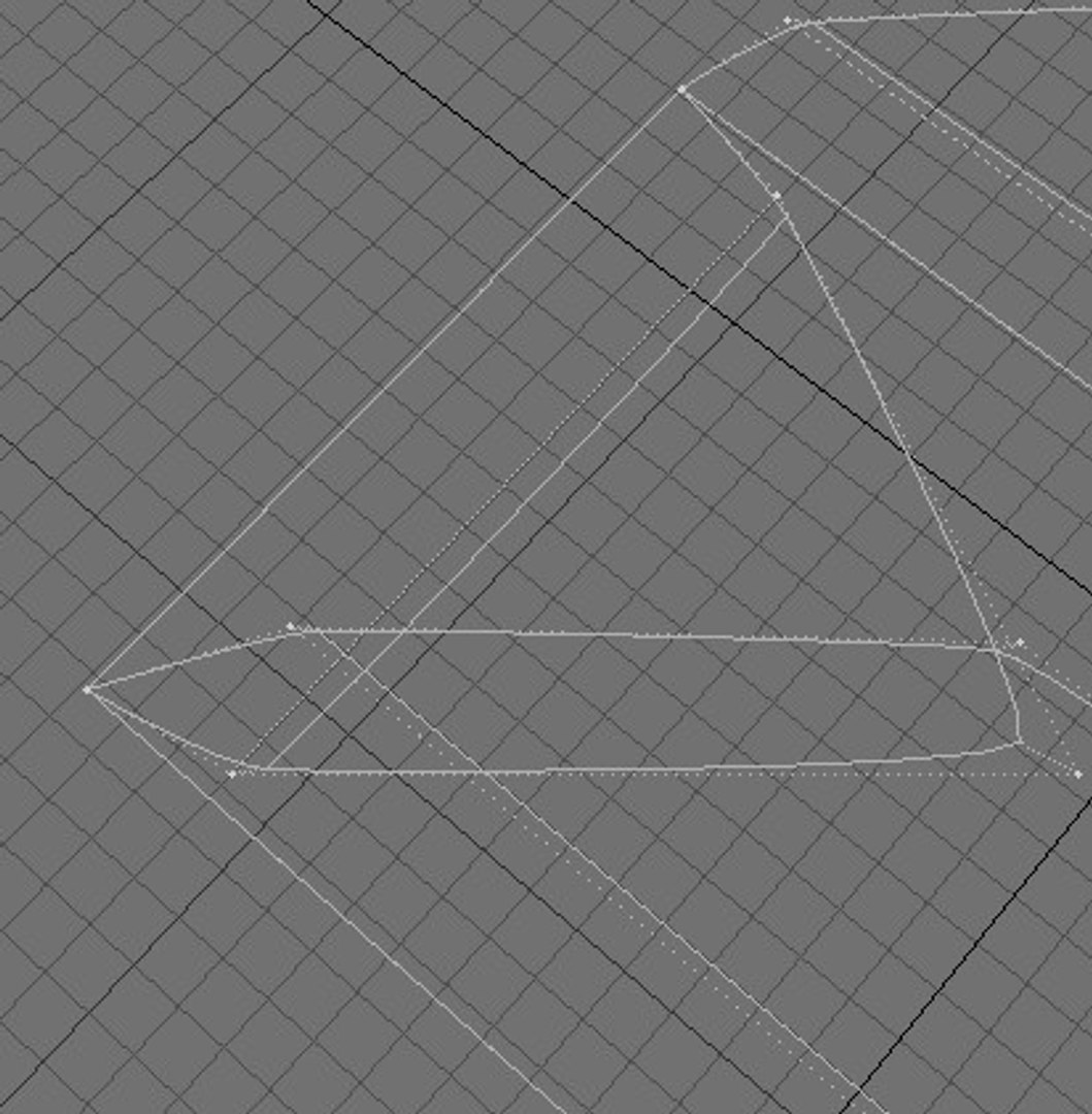 envelope paper letter 3d obj