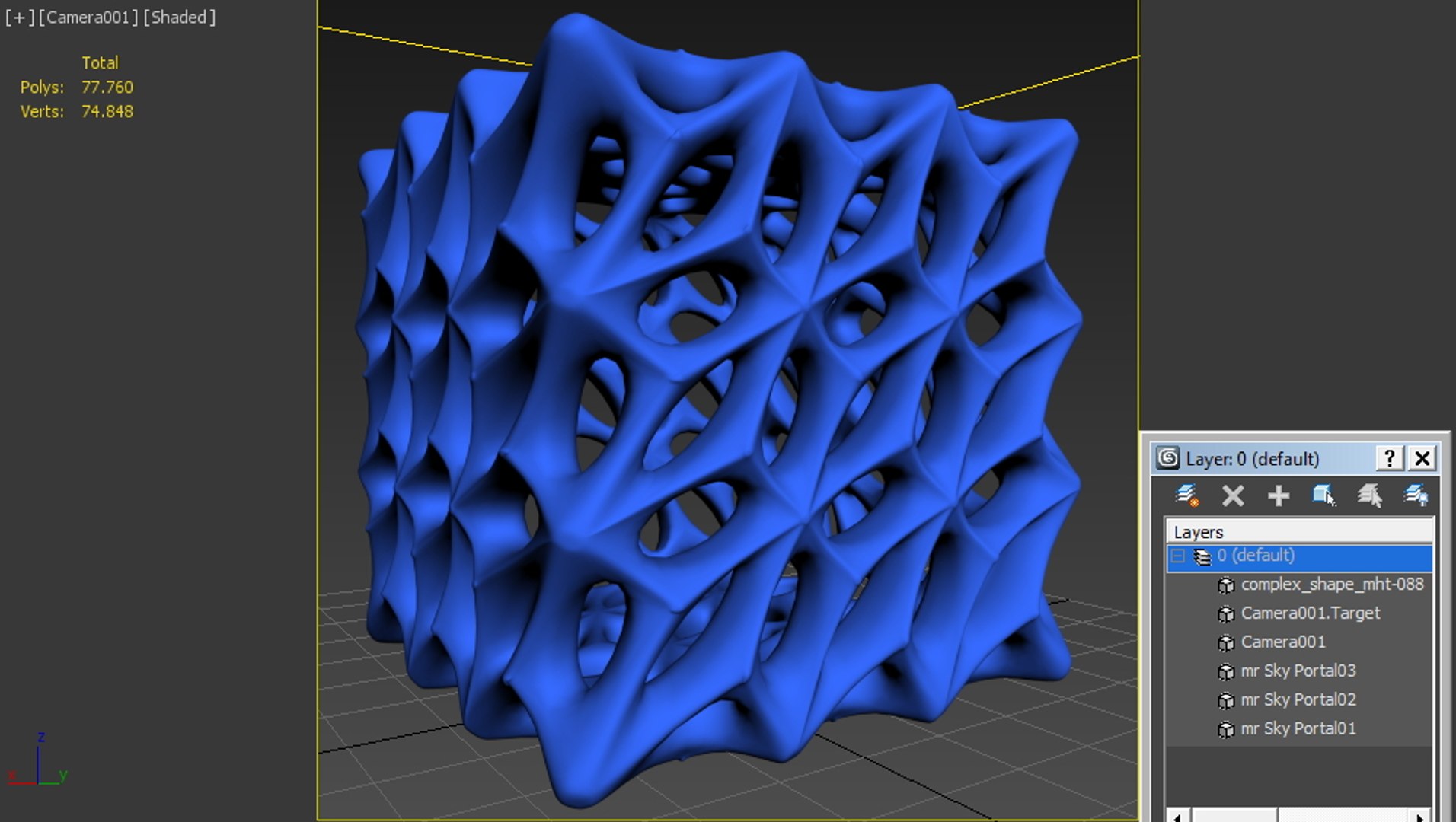 3d Complex Shape Model
