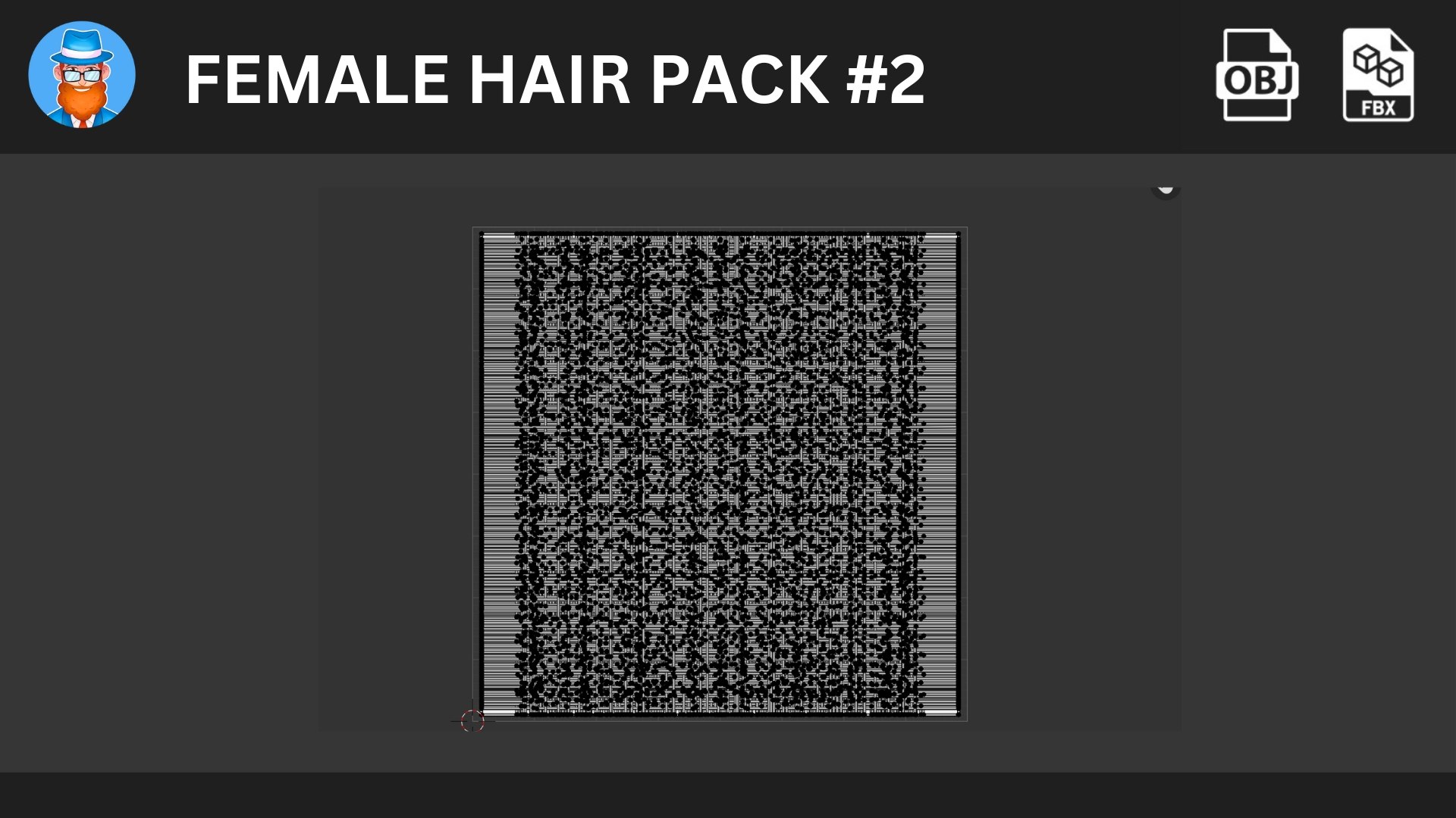 3D Female Hair Pack 2 - TurboSquid 2397158