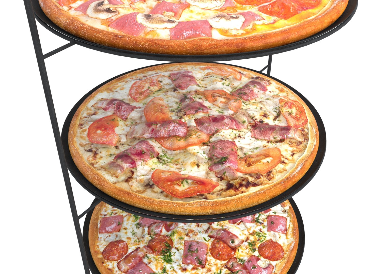 Pizza 3D Model - TurboSquid 1399518