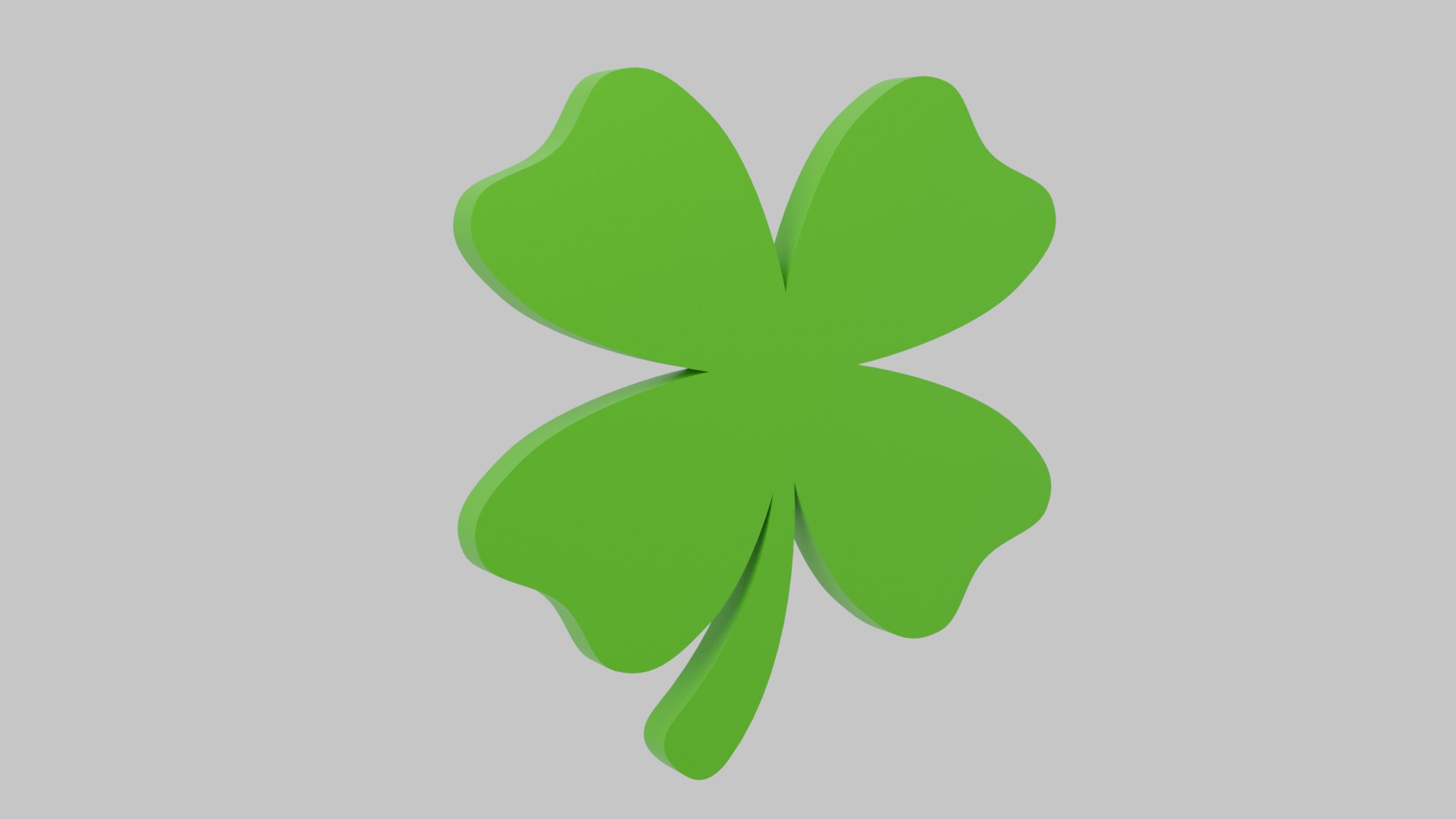 3D model Clover Icon - TurboSquid 2042926