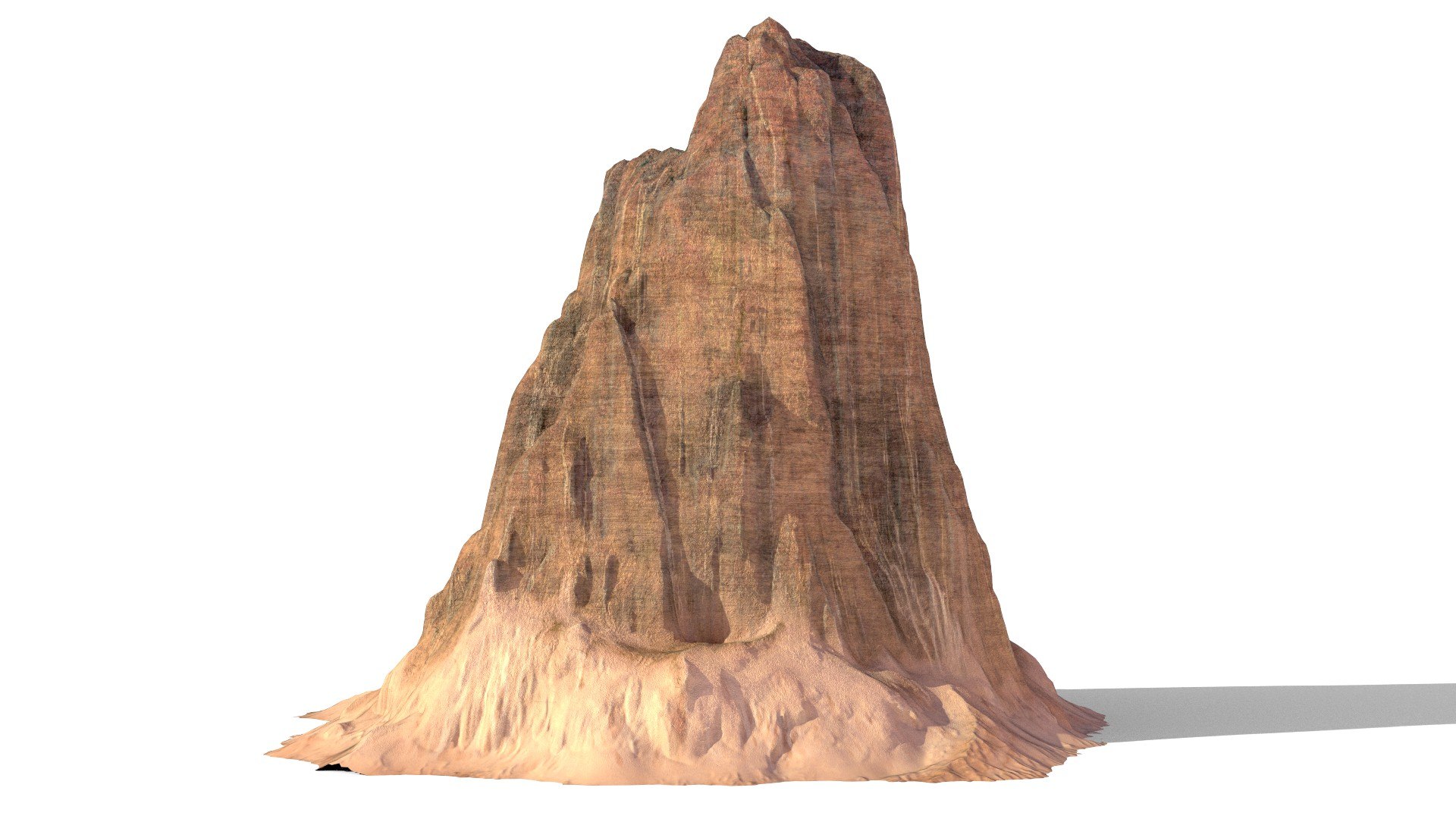 Desert Cliff - FG Asset 3D Model - TurboSquid 2088281
