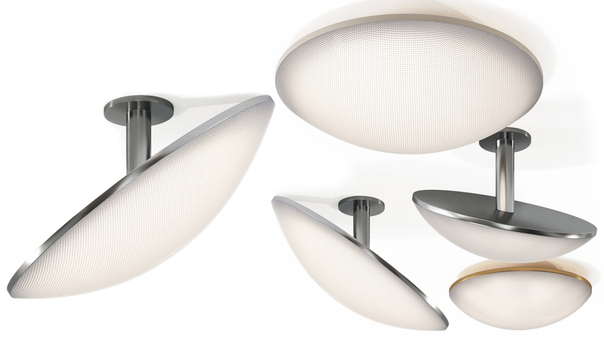 Trama By Luceplan Ceiling Lamp 3D Model - TurboSquid 1880305
