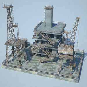 Oil Platform Blender Models for Download | TurboSquid