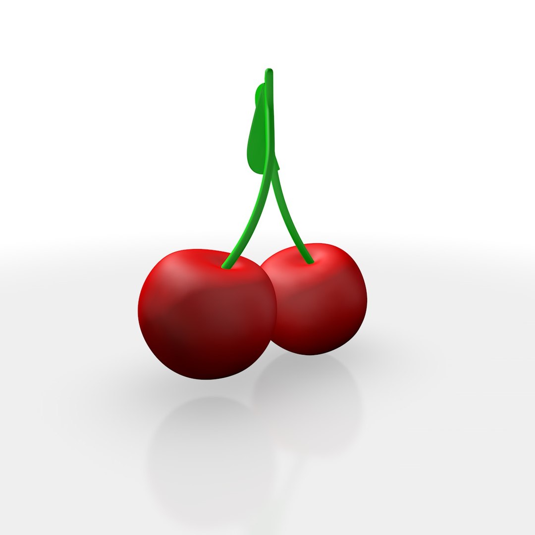 Cherries 3D Model - TurboSquid 1276587