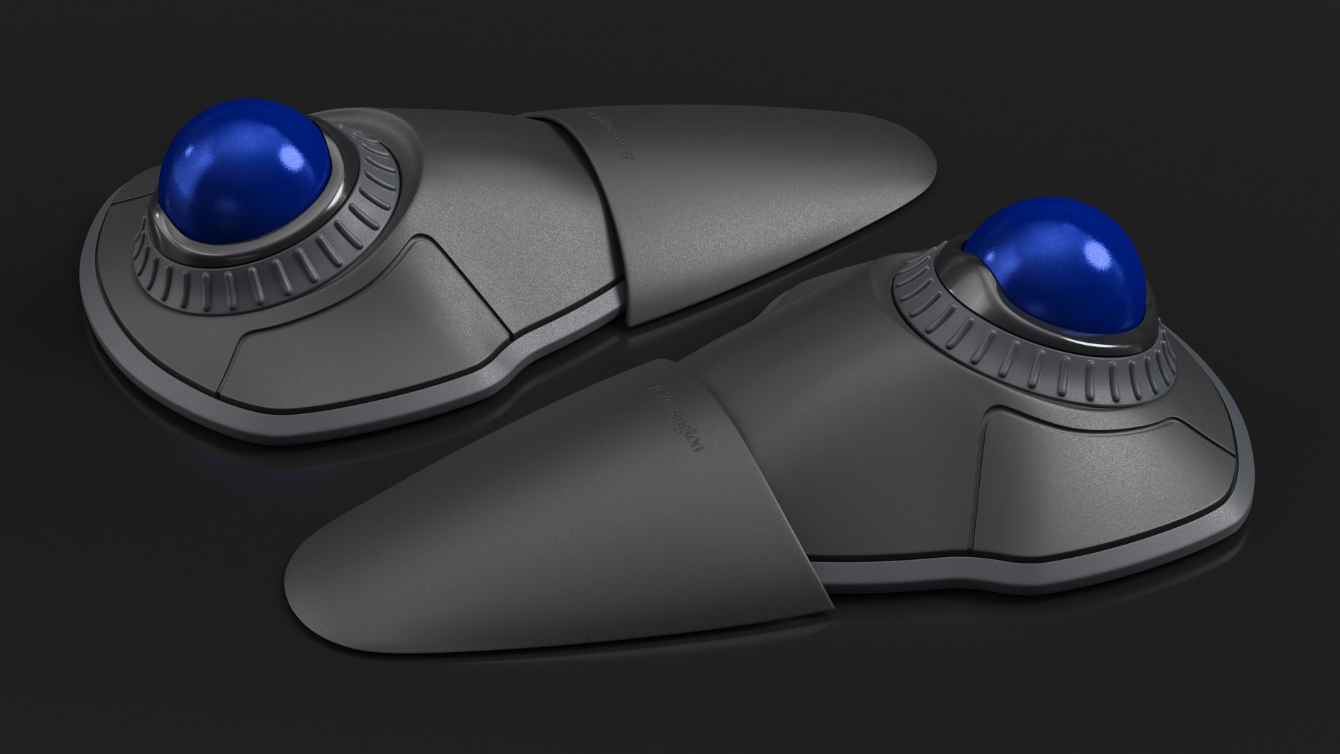 Trackball Mouse With Blue Ball 3D Model - TurboSquid 2160991