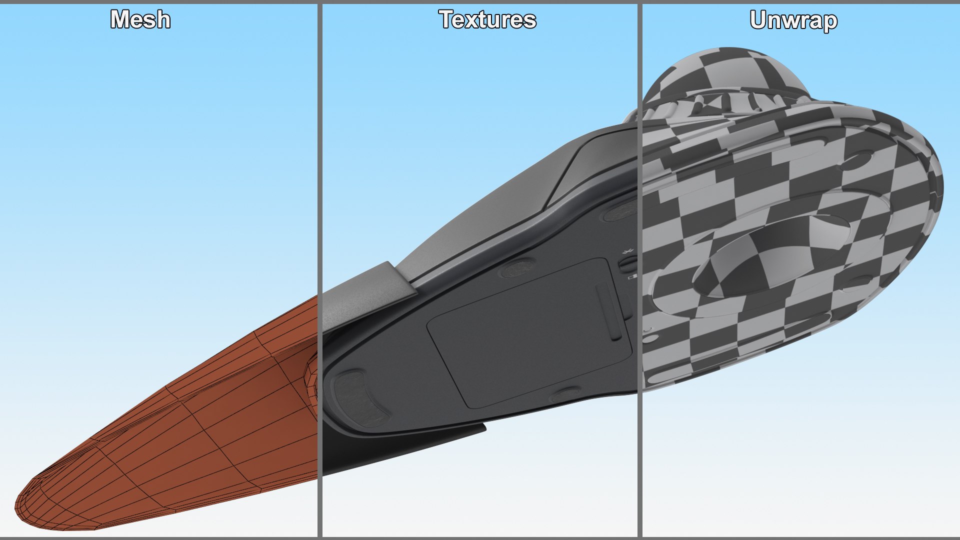 Trackball Mouse With Blue Ball 3D Model - TurboSquid 2160991