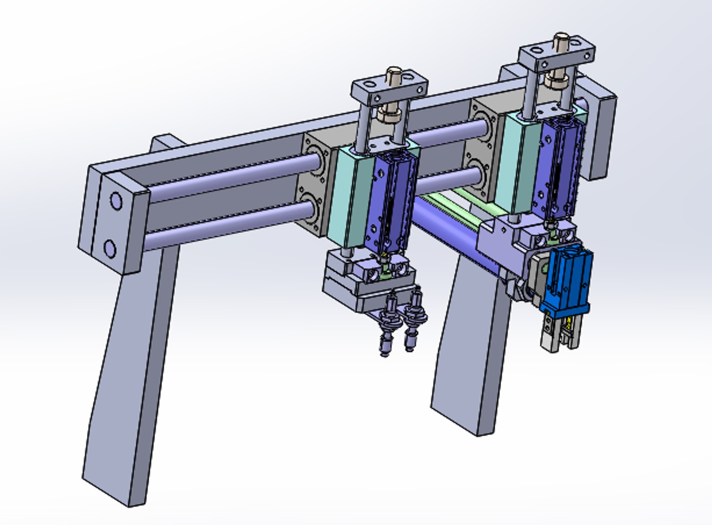 Gantry Load Unload Mechanism 3D Model - TurboSquid 1224575