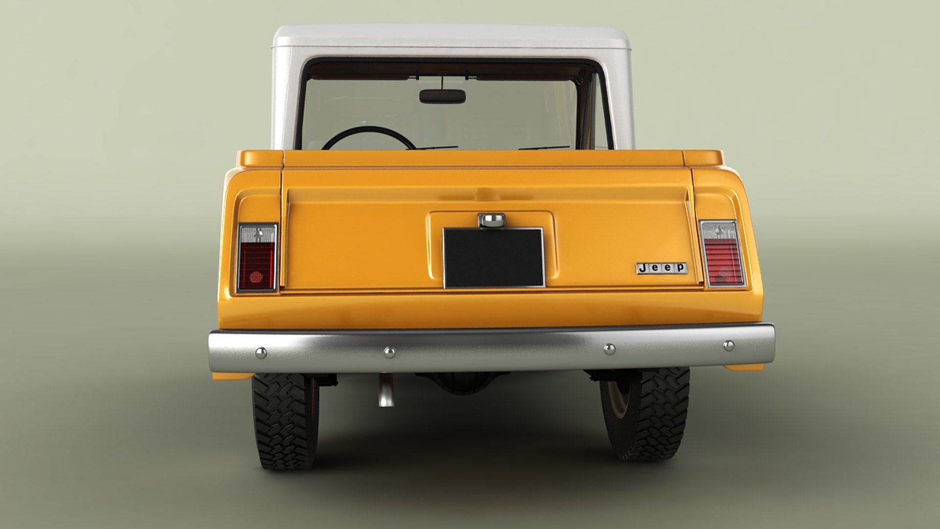Jeep Jeepster Commando Pick Up 3D Model - TurboSquid 2136072