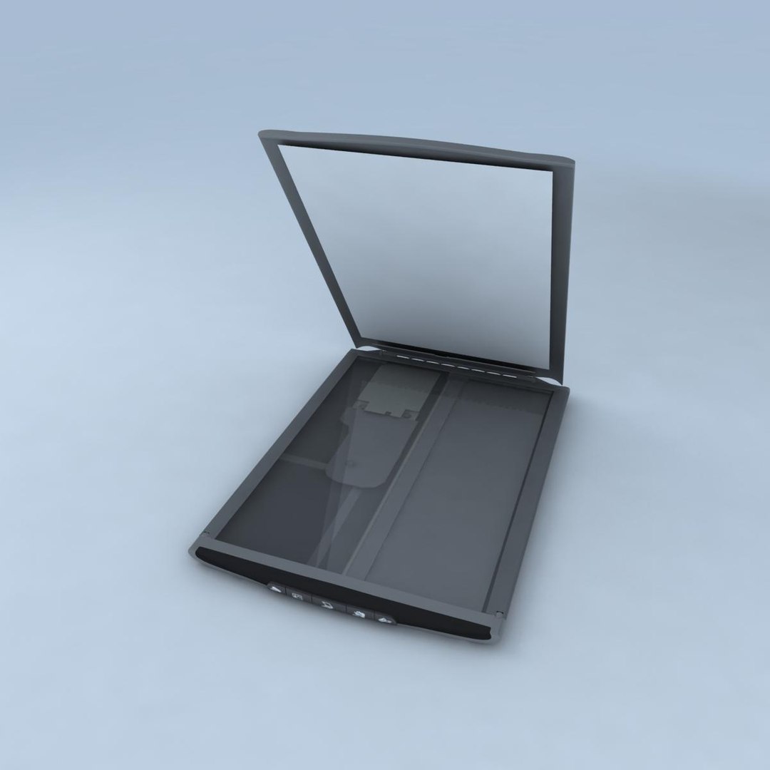 3d flatbed scanner model