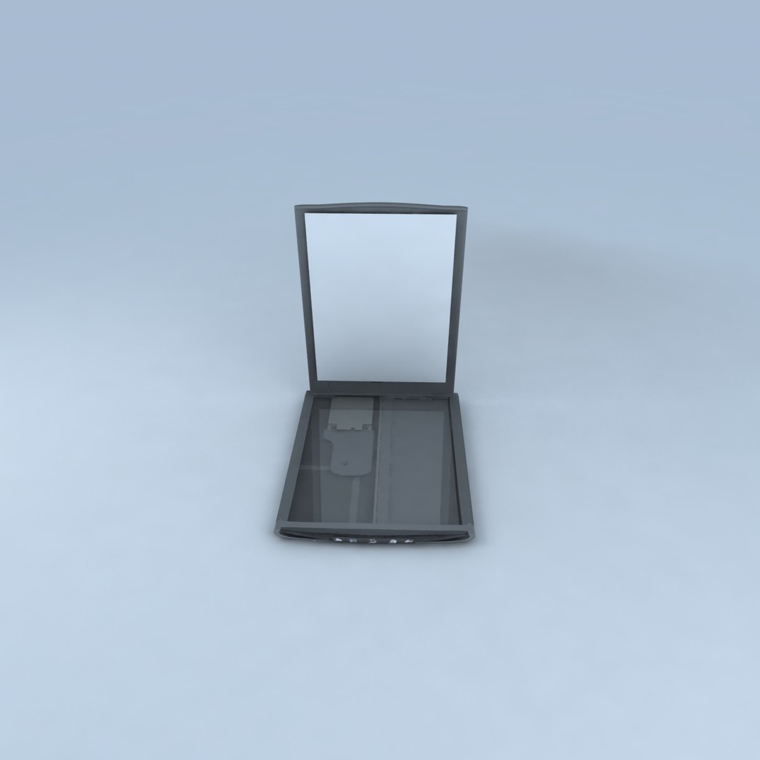 3d flatbed scanner model