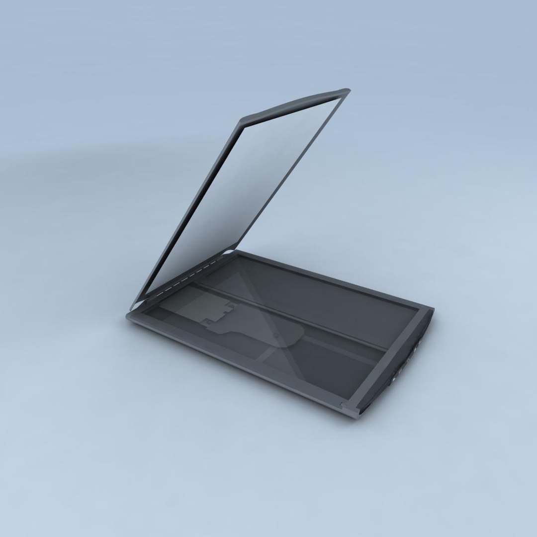 3d flatbed scanner model